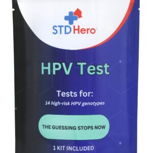 STD Hero at-Home HPV Test - Easy & Convenient Human Papillomavirus Test