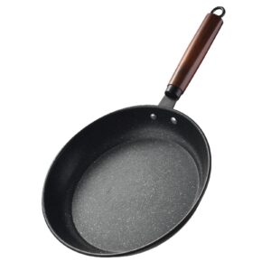 maxcook 11 inch frying pan nonstick induction cooking pan non stick wooden handle