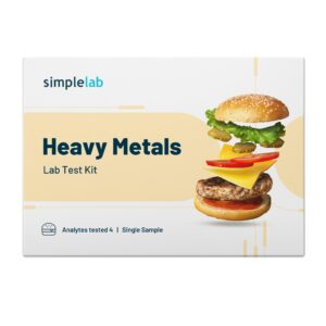 heavy metals in food test by simplelab | lab analysis for arsenic, cadmium, lead & mercury in food | at-home lab test for heavy metals in food