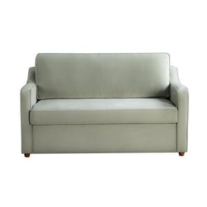 Serta Santa Cruz Convertible Loveseat, Sage