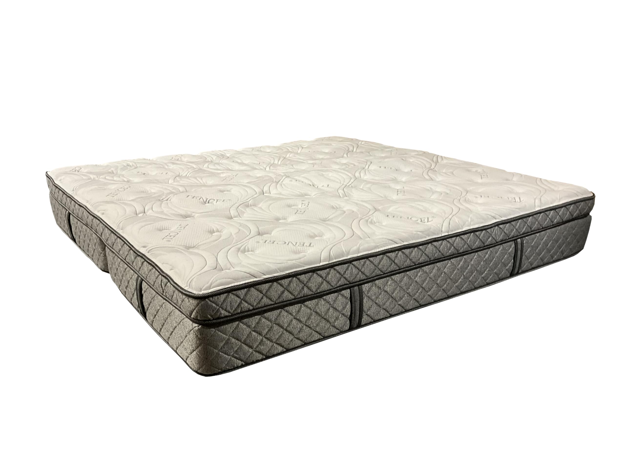 Triad Majestic 84x84 Mattress 12" Natural Latex Wyoming King Mattress (Triad Majestic 84x84 Mattress, 12" Firm Natural Latex Wyoming King Cooling and Pressure Relieving Firm Feel)