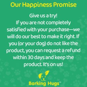 BARKING HUGS Dental Sticks - Natural Dog Dental Treats for Fresh Breath & Clean Teeth, All Natural Dog Breath freshener Dogs, No Grain or fillers, Dental Chews for Dogs with Peppermint Oil