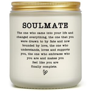 anniversary candle gifts, romantic valentines day gifts for husband wife her him boyfriend girlfriend, best friend sister bestie christmas birthday gifts, funny scented candle gift for soulmate