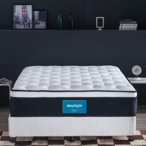 sleptight full mattress, 12 inches pillow top hybrid mattress in a bag, memory foam pocket spring mattress for medium firm support mattress