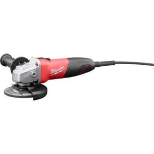 footopia care 6130-33 fits for milwaukee 120v ac 7 amp 4-1/2"" small angle grinder with spanner wrench, red black