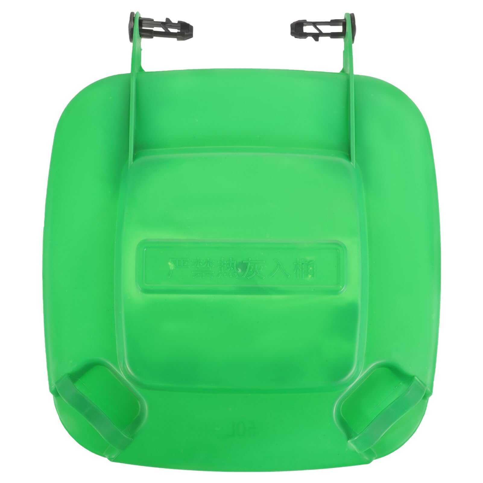 LIOOBO Trash Can Lid Sanitation Waste Bin Cover 50L Trash Can Garbage Container Lid Recycle Can Lids Round Trash Lid Round Trash Can Swivel Cover Booster Plastic Green