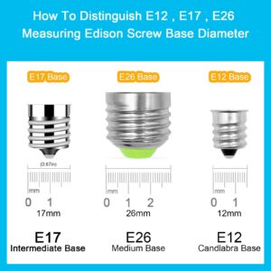 Fridge LED Lamp Kei D28k 4w Kel2812 Freezer Bulb Kei D28m Kel 2815 Fit for Frigidaire Kenmore Electrolux Refrigerator Light Bulb 5304498578 E17 Intermediate Base, 100-265V Warm White 820LM, 1 Pack