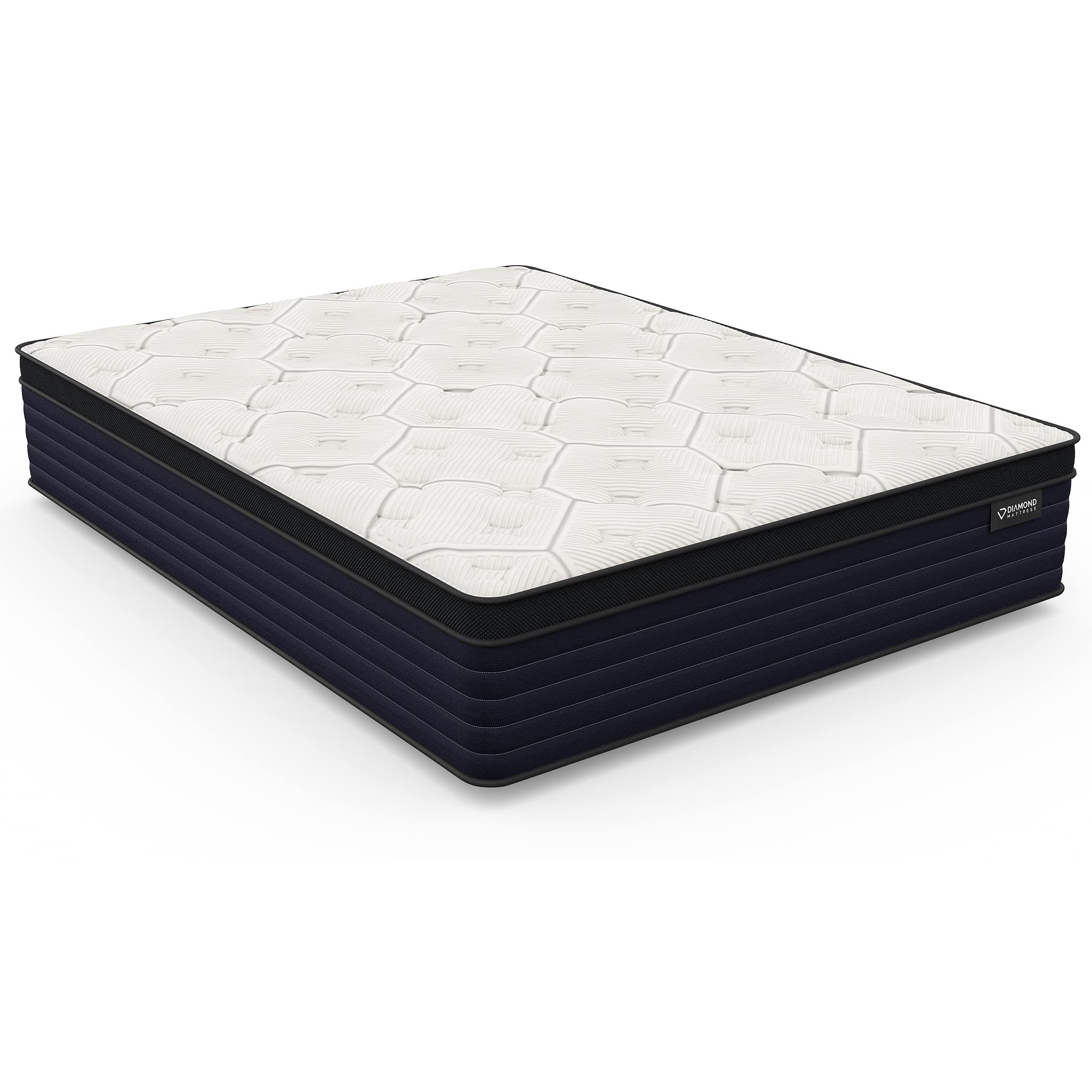 NicBex Queen Size Mattress,14 Inch Gel Memory Foam Mattress for a Cool Sleep,Fiberglass Free,Firm Feel Mattresses with CertiPUR-US Certified,Bed in a Box,Pressure Relief,Back Pain Relief,White