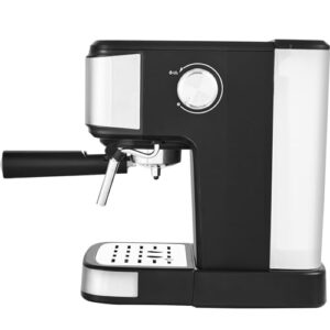 VEVOR Espresso Machine, 15 Bar Coffee and Espresso Maker with Milk Frother Steam Wand, Professional Semi-Automatic Cappuccino Latte Machine with Touch Screen & Removable Water Tank, NTC Control System