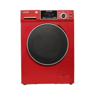 equator all-in-one washer dryer ventless/vented pet cycle 1.62cf/15lbs 110v in merlot