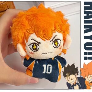 Shoyo/Tobio Kageyama Plush Anime Stuffed Figure Cute Cartoon Character Throw Pillow Bag Pendant Home Sofa Decoration 12cm/4.72"