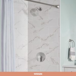 WRISIN Shower Faucet Set Brushed Nickel, Shower Valve and Trim Kit with 6 Inch Shower Head, Shower Valve Kit