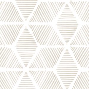 nukofal modern peel and stick wallpaper geometric beige and white wallpaper 15.7''x118.1'' stripe contact paper self adhesive removable wallpaper for bedroom bathroom drawer cabinets decor vinyl