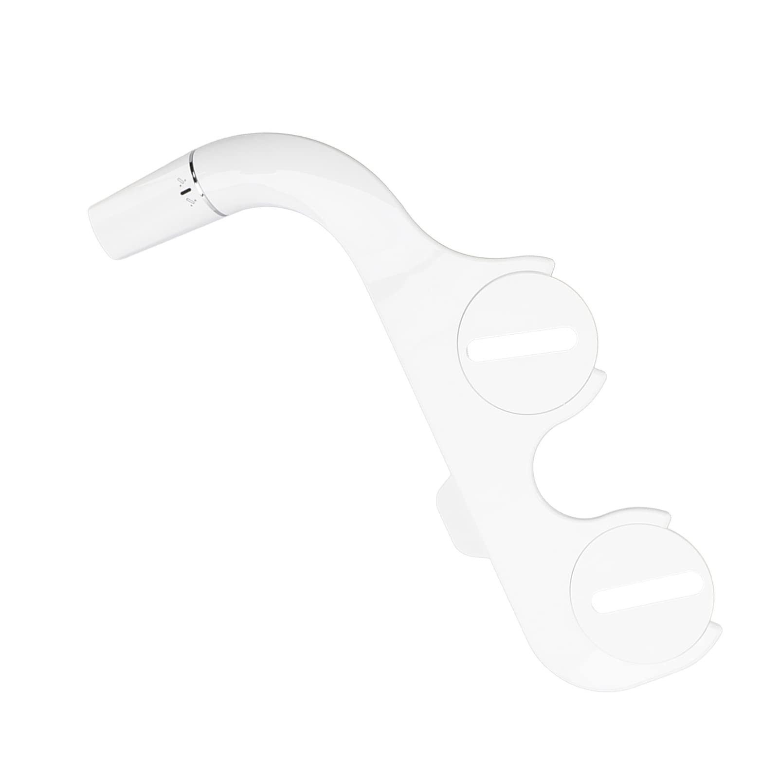 Ultra Slim Bidet Toilet Seat Attachment for Toilet - Self Dual Nozzle Butt Wash Bidet Attachment - Convenient Slim Design for - Suitable for All - ABS Material