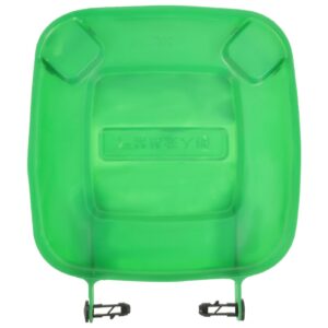 milisten outdoor garbage can replacement lid: sanitation waste bin cover waste container trash can lid recycle can lids trash can supply parts round trash can swivel cover