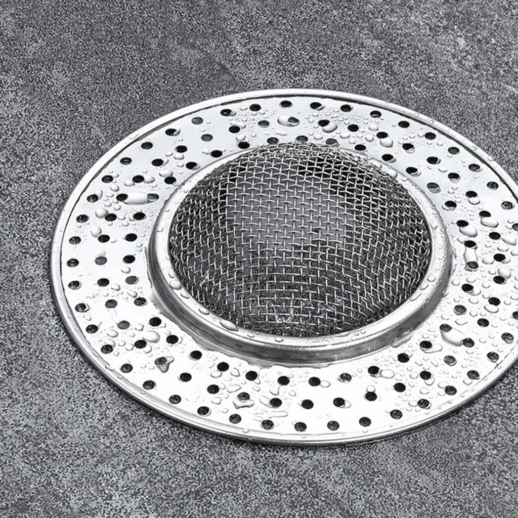 XANHOY Mesh Sink Filter Anti-Clogging Shower Hair Catcher Drain Cover Floor Drain Strainers For Bathroom Bathtub Kitchen Drain Mesh Screen Cover Bathroom Sink Strainer Small Filter Bath Tub