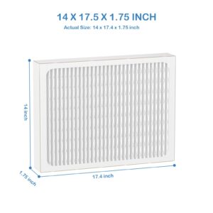 14 x 17.5 x1.75 MERV 13 Replacement Dehumidifier Filter Compatible with Santa Fe Advance90, Advance100, Advance120, Honeywell DR90 & DR120 dehumidifier Models, 4 Pack