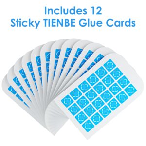 12 Pack Magnetism Glue Cards TIENBE Indoor Plug-in Fly Trap Refill Pack for TIENBE Indoor Fly Trap