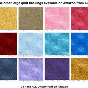 Generic Premier Quilt Backing, King, Seamless, Blender Rasberry Sorbet, 108""x108"", by AQCO