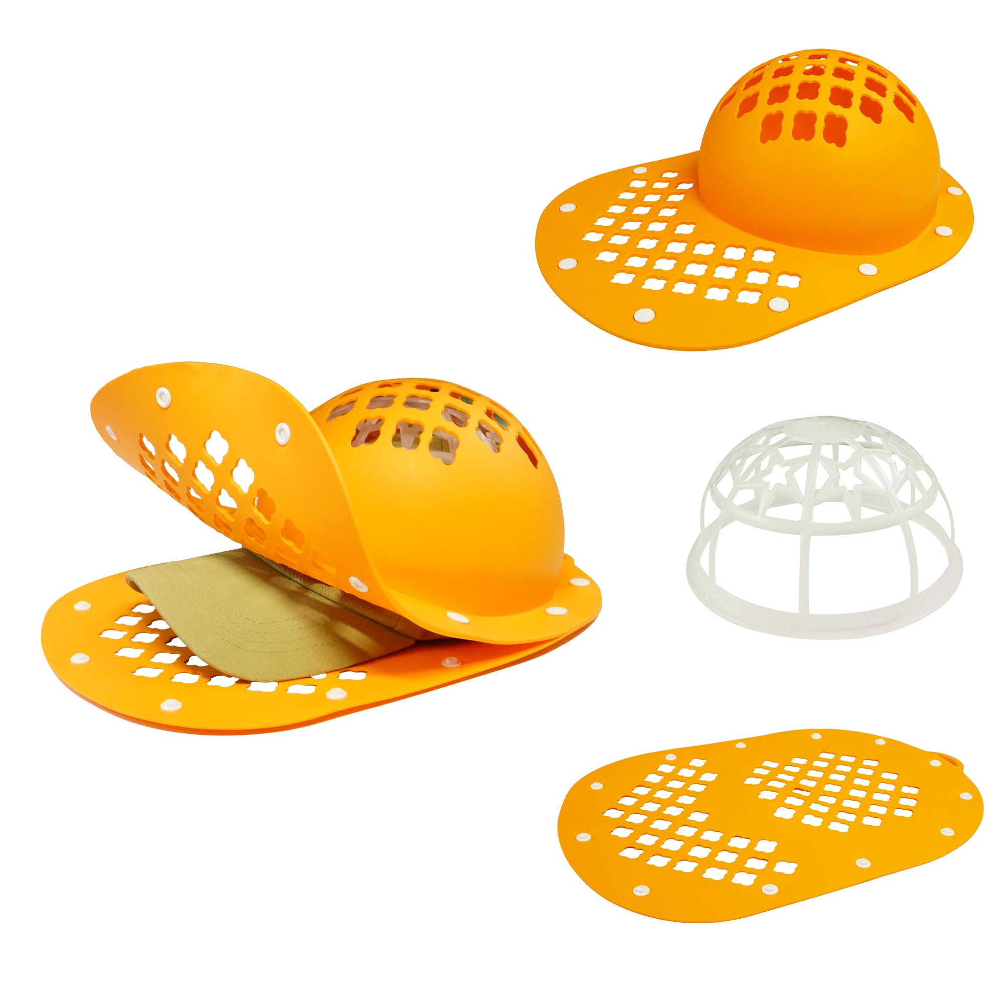 Silicon Hat Washer Cage For Dishwashers And Front Load Washer,Maintain The Shape Of The Hat,Hat Cleaner Cage For Adult And Kid'S Baseball Caps，Can Be Used In A Dryer Within 210 Degrees Fahrenheit