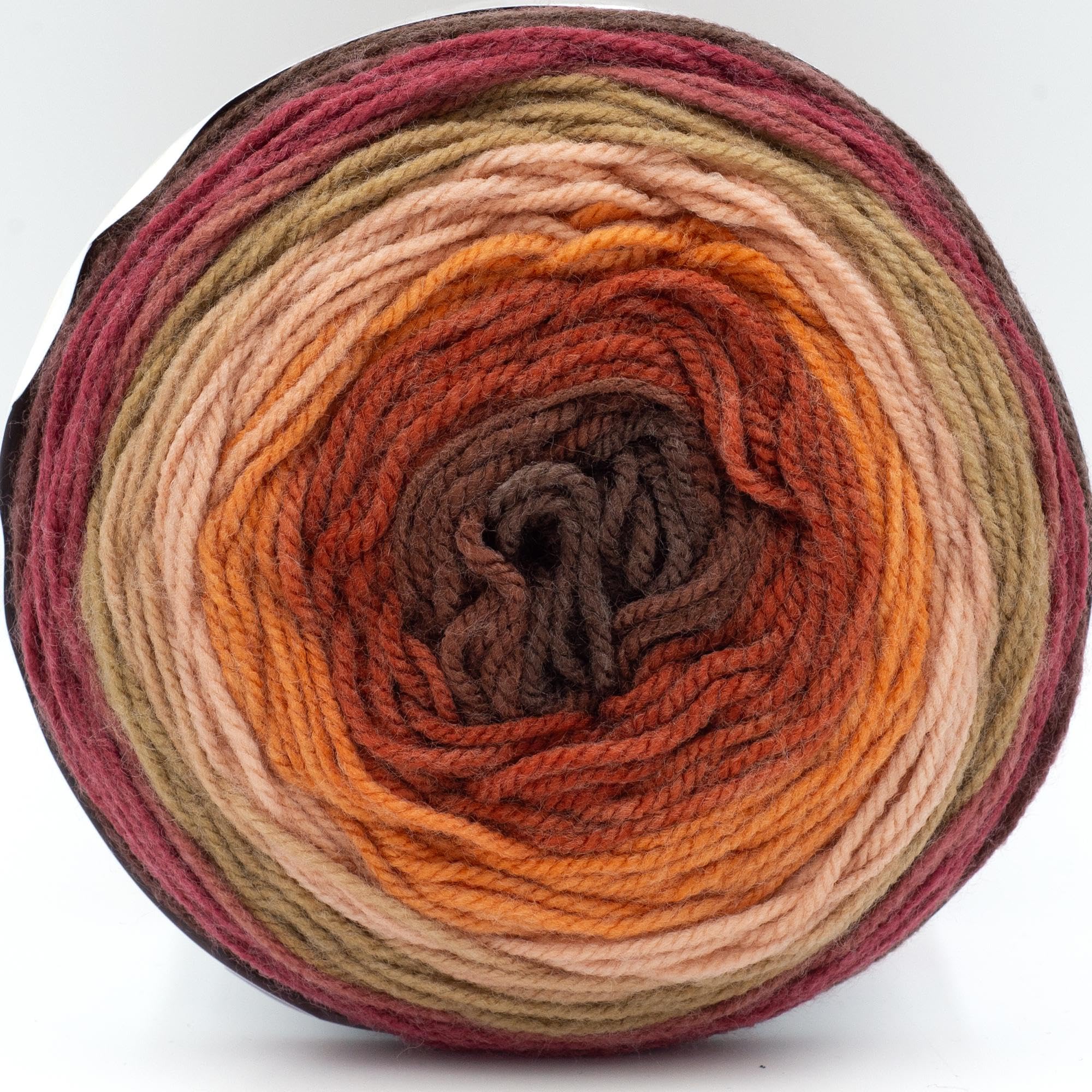 Lion Brand Yarn Mandala, Multicolor Yarn for Knitting, Crochet and Crafting, Banshee, 1 Pack