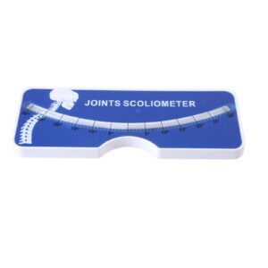 PURPLELILY Scoliometer Meter Device 0-30° Measurement for Measuring Spinals Alignments Measure Spine Slope Scoliosis Detectors