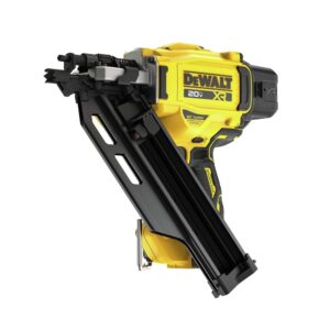 dewalt dcn930b 20v max brushless lithium-ion 30-degree cordless paper tape framing nailer (tool only)