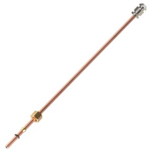 gsw wr-ptc34 3/16"od x 34"l bendable pilot tubing with pilot tip, nut & sleeve, chinese wok range accessory for commercial restaurant kitchen gas equipment