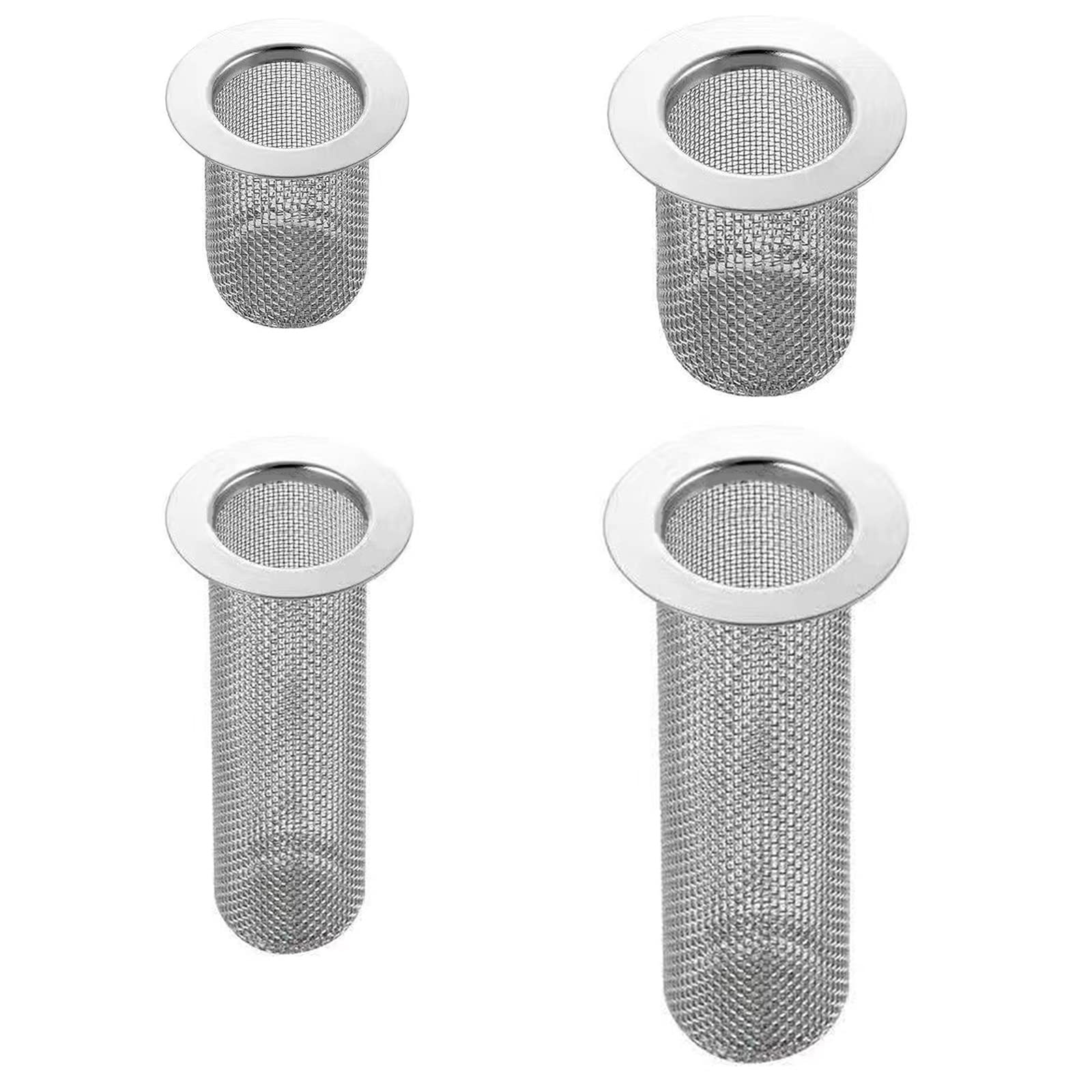 Bathroom Drain Anti Clogging Hair Catcher Plug Sink Strainer Filter Water Floor Drain Kitchen Cylindrical Hair Stopper Shower Bathtub Hair Catcher Sink Drain Stopper Shower Drain Hair