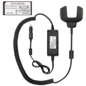 Vehicle Charger Cable for Zebra TC70 TC72 TC75 TC70X TC77 Handheld Computer - Car Quick Charger Cable Compatible with Zebra TC7X PDA Charger Accessories - Replaces CHG-TC7X-CLA1-01