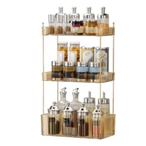 nohozi 3 tier bathroom countertop organizer, makeup skin care organizer, perfume tray vanity countertop organizer for bathroom countertops