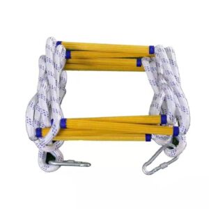 fire escape rope ladder - emergency ladders, 2/3/4 storey for home climbing fire escape, lightweight external rescue ladder (size : 15m)