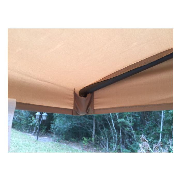 Garden Winds Custom Fit Replacement Canopy Top Cover Compatible with The Garden Treasures GT SS-909E-1 Sling Swing - Upgraded Performance RipLock 500 Fabric