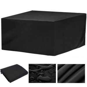 patio furniture covers 72 x 38 x 32 inch waterproof outdoor furniture cover patio table covers outdoor couch cover table and chair set cover wind dust proof anti-uv 72"l x 38"w x 32"h//180x95x80cm