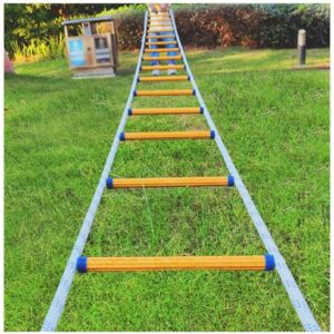 Fire Escape Rope Ladder - Emergency Ladders, 2/3/4 Storey for Home Climbing Fire Escape, Lightweight External Rescue Ladder (Size : 15M)