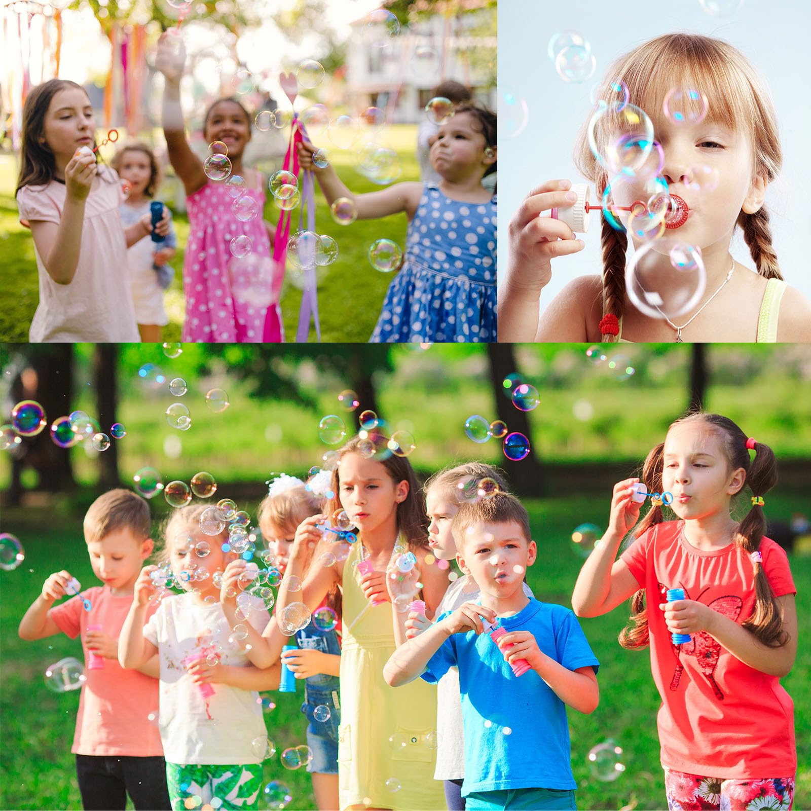 32 Pieces Frozen Bubble Wands,6 Color Mini Snowflake Bubble Wands Kids Party Favors,for Birthday Party,Theme Party,Summer Outdoor Gifts,Christmas Toys,Classroom Prizes