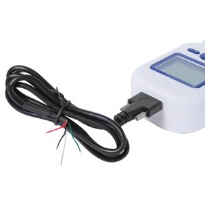 Digital Gas Flow Meter for Air,Portable 0-250L/min Gas Air Flow Rate Tester,Compressed Air Digital Display Flow Tester