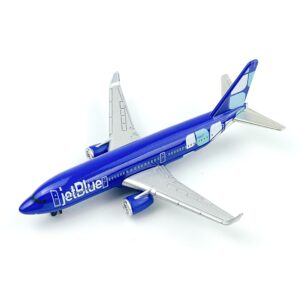 aviamuse jetblue model airplane, single plane die-cast model planes aircraft suitable for collection & christmas, birthday gifts