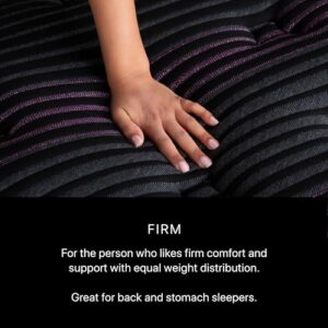 Beautyrest Black Series Two 14.25" Firm Twin XL Mattress - Breathable, Cooling, and Supportive - CertiPUR-US Certified, 100-Night Sleep Trial, and 10-Year Limited Warranty