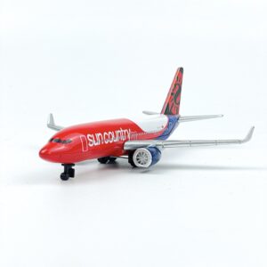 AVIAMUSE Sun Country Model Airplane, Die-cast Single Planes Model Aircraft Suitable for Collection & Christmas, Birthday Gifts