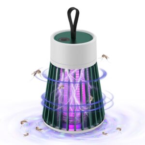 bug zapper indoor mosquito dunks mosquito zapper fly traps outdoor fruit fly traps portable flying insect trap for patio garden home picnic camping green