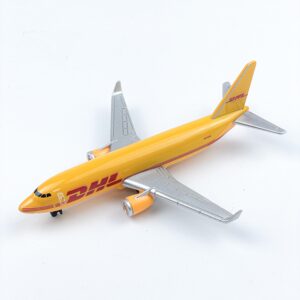 aviamuse dhl airplane model, single plane die-cast model planes aircraft suitable for collection & christmas, birthday gifts