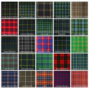 Homespun Wool Blend Plaid Tartan Fabric by The Yard (Fraser Hunting Weathered)