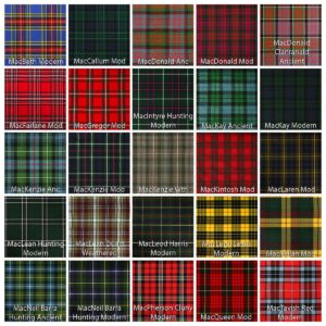 Homespun Wool Blend Plaid Tartan Fabric by The Yard (Fraser Hunting Weathered)