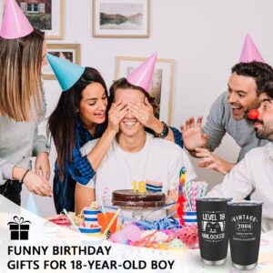 Cool Gifts for 18 Year Old Boys, 18th Birthday Gifts for Boys, Gifts for 18 Year Old Boy, Best Gifts for 18 Year Olds, 18 Year Old Boy Gift Ideas, 18th Birthday Decorations for Boys 20oz Tumbler