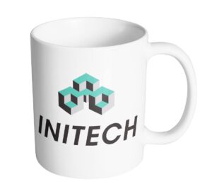 initech logo - 11 oz. mug