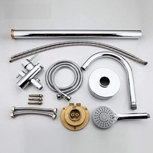 LIANDUN Bathtub Faucet Bathtub Faucets Bathroom Faucet Bathroom Taps Brass Bathtub Mixer Bath