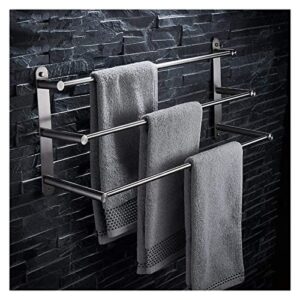 towel rack for bathroom towel shelf rail kitchen multi functional bathroom 304 stainless steel 3 layers towel rack bath towel rack towel shelf