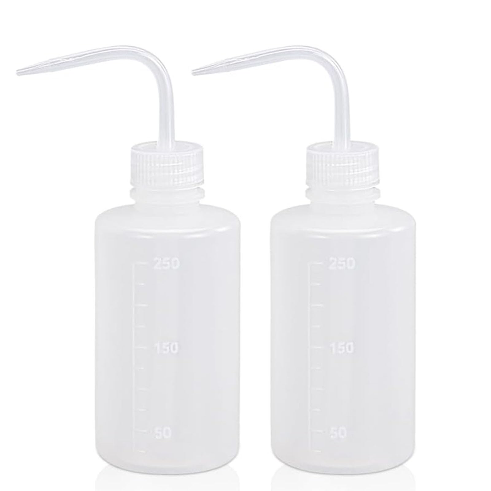 Usiriy Tattoo Wash Bottles - 2pcs 250ml/8oz Tattoo Squeeze Bottle Tattoo Wash Bottle Watering Tools,Economy Plastic for Tattoo Supplies