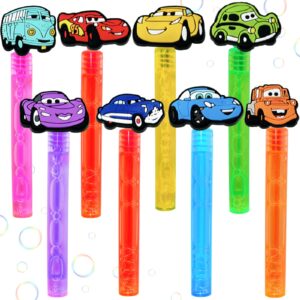 24 piece car bubble wand for kids(8 style),cute car bubble wand great for car theme birthday party supplies